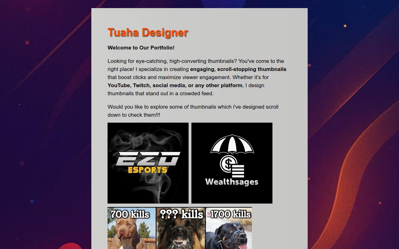 Tuaha Designer